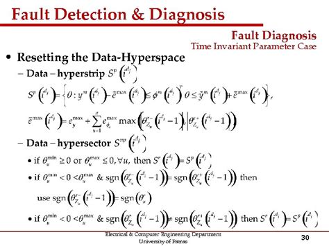 Objective Fault Detection Capturing The Fault And