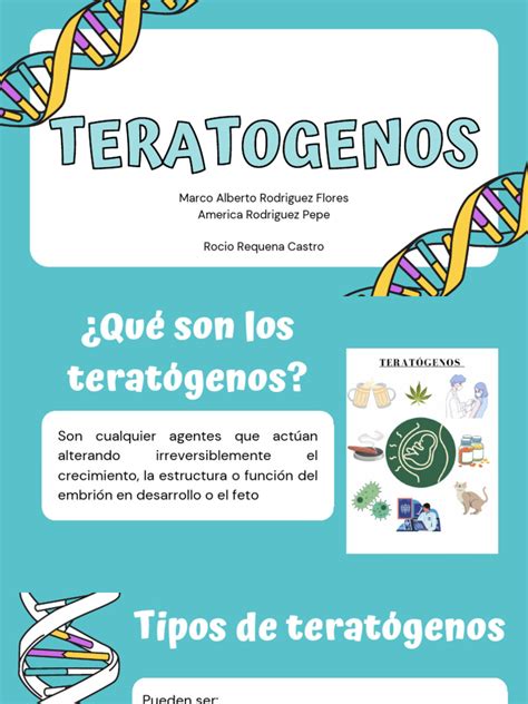 Teratogenos Pdf Medicina Ciencias De La Salud