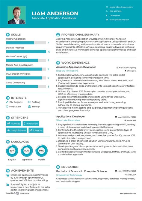 10 Application Developer Resume Samples And Templates For 2025