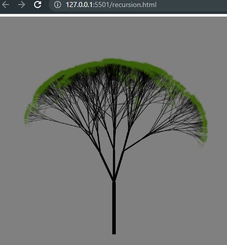 JS Project Recursive Tree