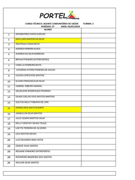 Ficha De Conselho De Classe 2º Bimestre 2024 Turma 2 Saúde Pdf