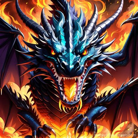 Evil Dragon Cartoon