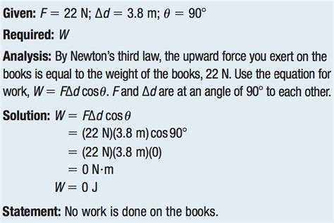 Lesson 1 Work Done By A Constant Force Willowwood Lessons