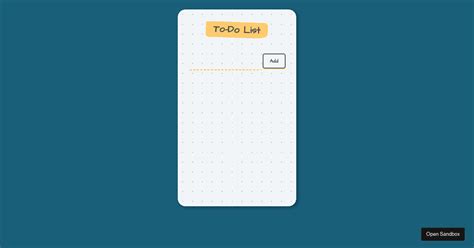 Managing A Component Tree Codesandbox