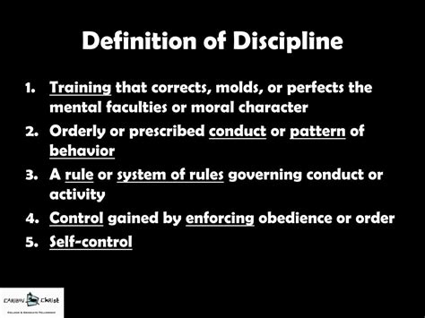 Ppt The Well Known Secret Discipline Powerpoint Presentation Free