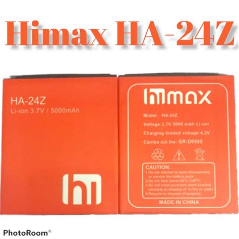 Jual Battery Batery Batre Baterai Himax HA Z Shopee Indonesia