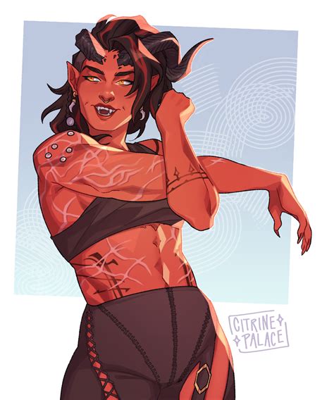 Karlach Dungeons Dragons And More Drawn By Citrinepalace Danbooru