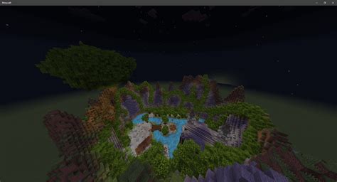 Nature Spawn Map For Minecraft