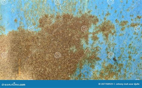 View Of Corrosion Metal Plate Texture Stock Image Image Of Flower