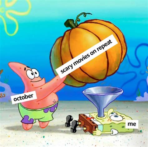 Spongebob Looking Into Reds October Soul Rosp
