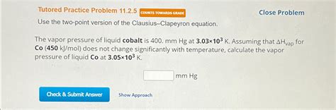 Solved Tutored Practice Problem 11 2 5 ﻿counts Towards
