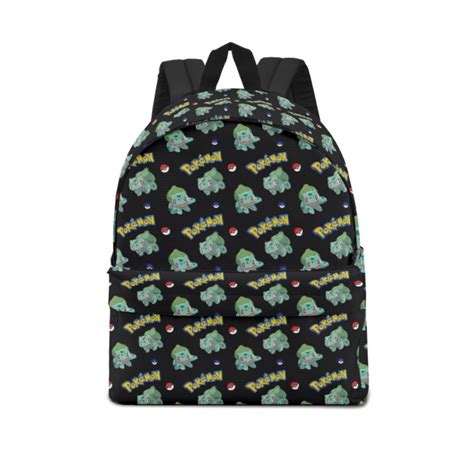 Pokemon Bulbasaur School Backpack Multicolor Schoolbag Rucksack