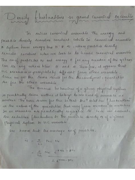 Seminar Gce Density Fluctuation Pdf