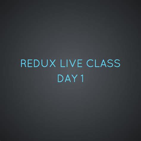 React Live Class Intro