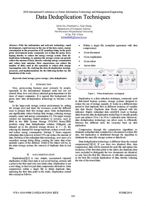 pdf data deduplication techniques