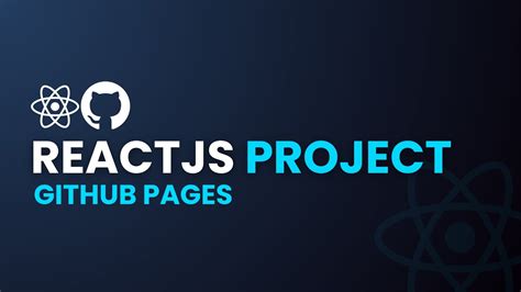 How To Setup Your Reactjs Project To Github Pages Youtube