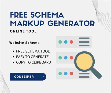 Free Schema Markup Generator For Website Codeziper