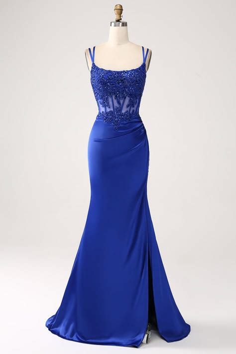Royal Blue Evening Gown