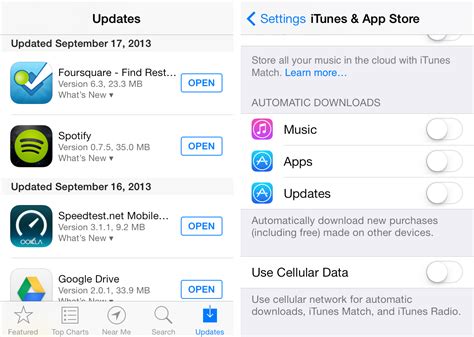How To Enable Automatic App Updates In Ios 7