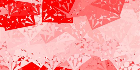 Light Red Vector Texture With Random Triangles 13169745 Vector Art At Vecteezy