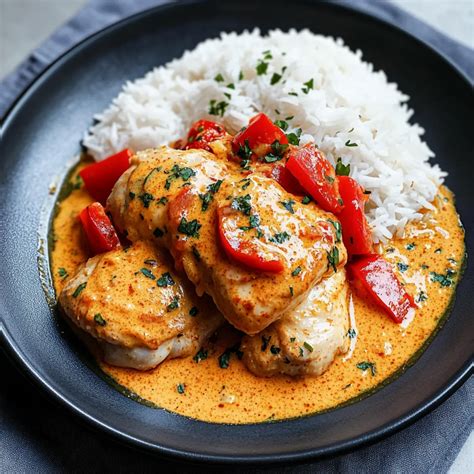 Ultimate Creamy Paprika Chicken With Rice Delicious And Easy