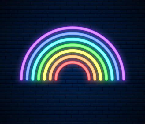 Neon Rainbow Vector Art Icons And Graphics For Free Download
