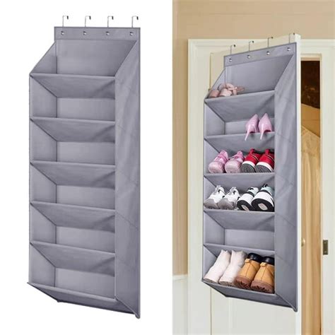 Organizador De Zapatos Colgante Para Puerta Sobre La Puerta Organizador
