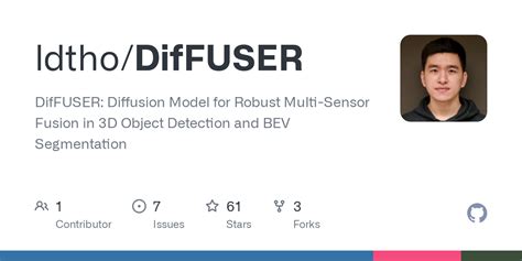GitHub Ldtho DifFUSER DifFUSER Diffusion Model For Robust Multi Sensor Fusion In D Object