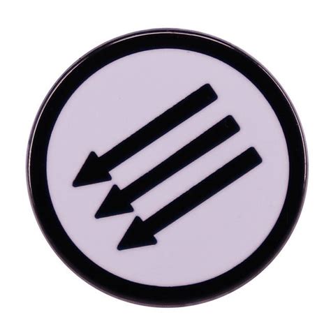 Iron Front Enamel Pin Distinct Pins