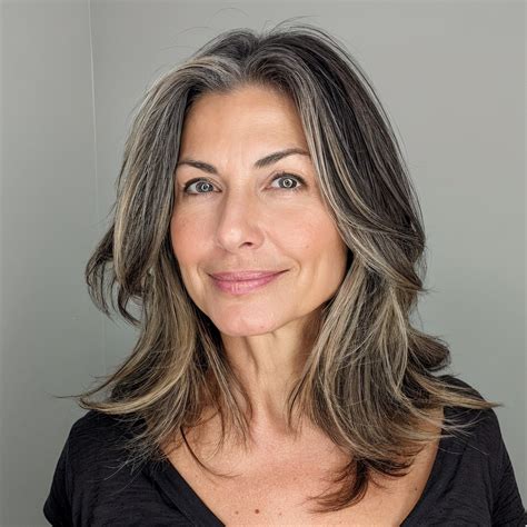 53 Gorgeous Wash And Wear Hairstyles For Women Over 50 Medium Length