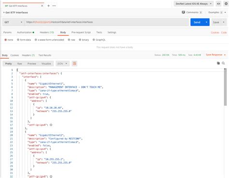 Restconf Intro With Postman Part Technology Blog Wim
