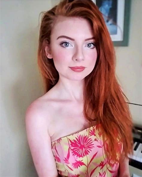 Bright Dress Hot Sexy Babes Redhead Girl Pale Skin Girl Next Door Female Form Most