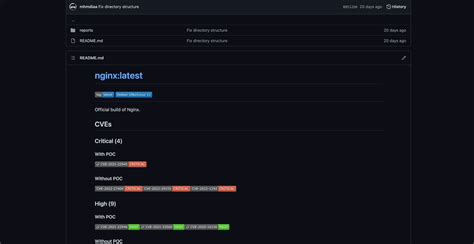 automated container security scans of docker images