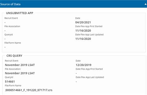 About Unsubmitted Applications Lsac Unite Support