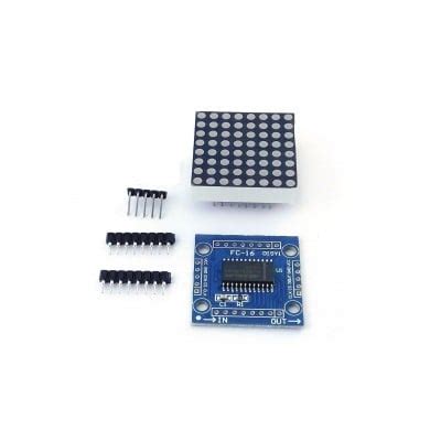 8x8 LED Matrix MAX7219 Red SMD
