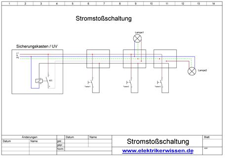 Stromstoßschaltung Aufbau Und Funktion