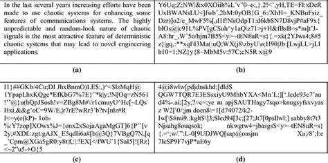 Plaintext Encrypted Text And Decrypted Text With One Bit Change In The Download Scientific