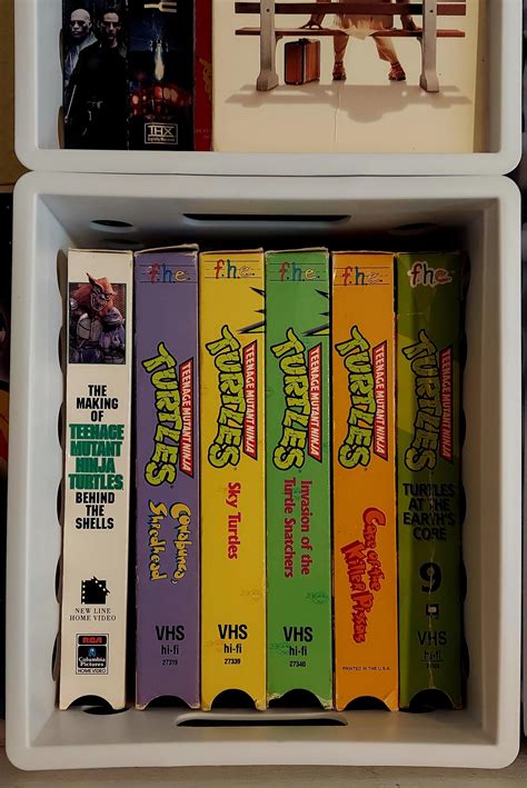 Dollar Tree Cubes Fit 6 Vhs Perfectly And Stack Rvhs
