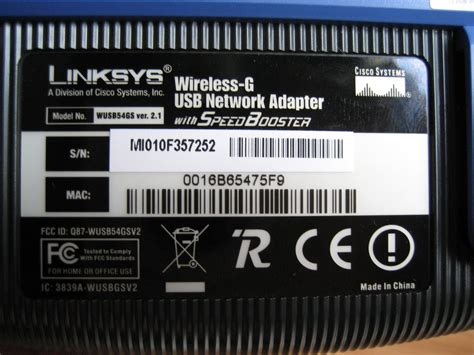 Noboxtospeakof No Box To Speak Of Linksys Wireless G Usb Network Adapter Wusb Gs