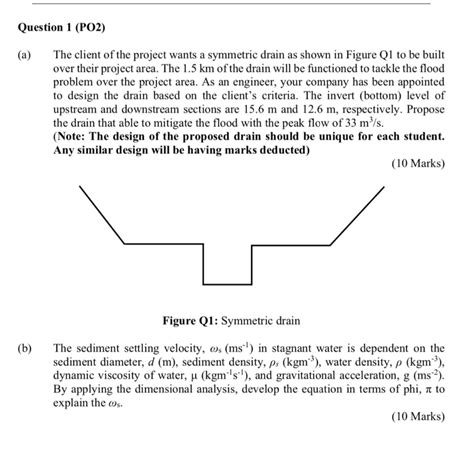 Question 1 PO2 The Client Of The Project Wants A Chegg Com