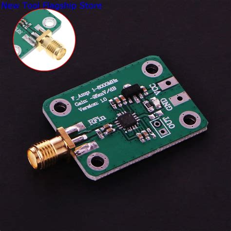 1 8000MHz AD8318 RF Logarithmic Detector 70dB RSSI Measuring Power Meter Module In Power Meters