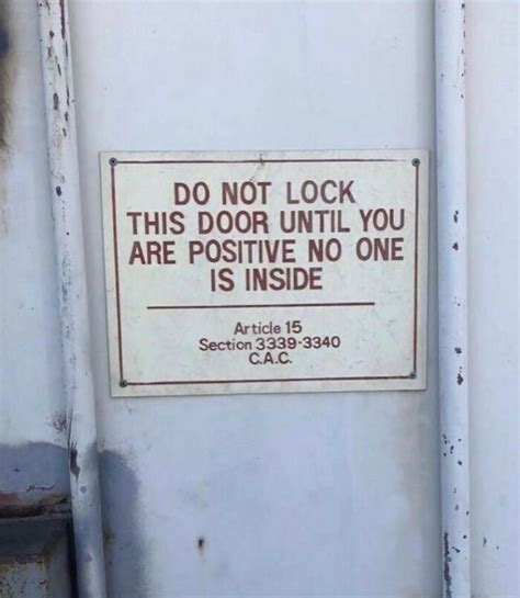 “ominous Signs” 50 Creepy Messages Spotted In The Wild Bored Panda