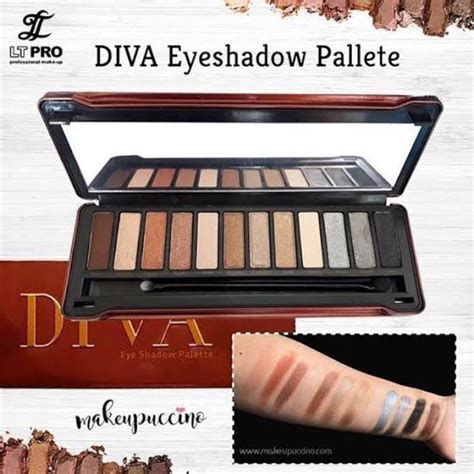 Jual Lt Pro Diva Eye Shadow Palette 100 Original Shopee Indonesia