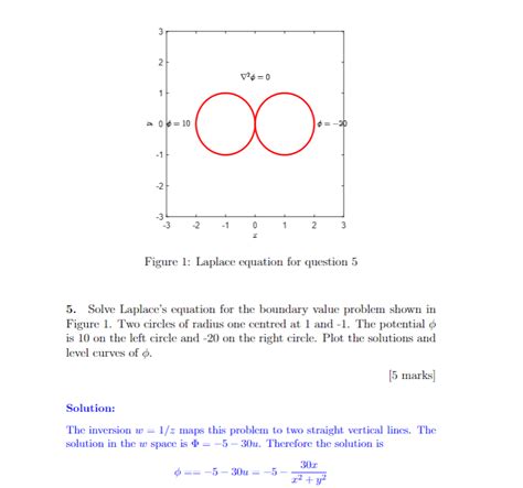Complex Analysis Laplace I Have Managed To Find U Xx2y2 But