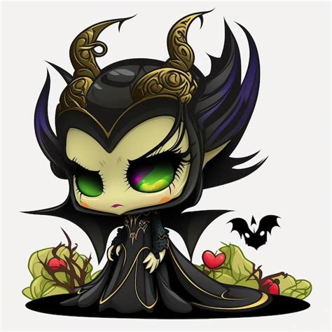 Cute Maleficent Cartoon