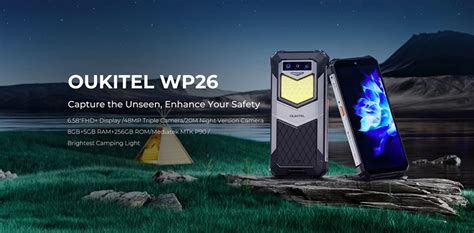 Купить Oukitel WP26 8/256GB Black, отзывы. Цена на смартфон Oukitel ...
