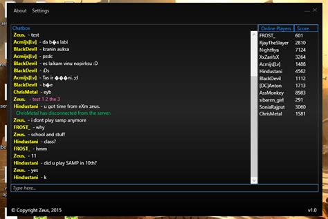 Github Zeus Chat Application For Pilots Life Sa Mp A Wpf Chat Application For Pilot S