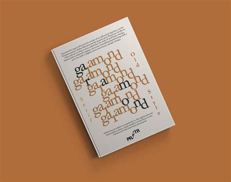 Book About Font ‘garamond On Behance