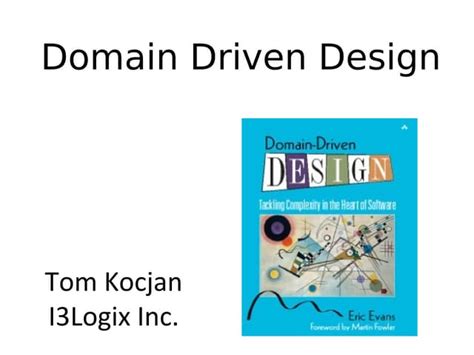 domain driven design ddd ppt computing technology and computing