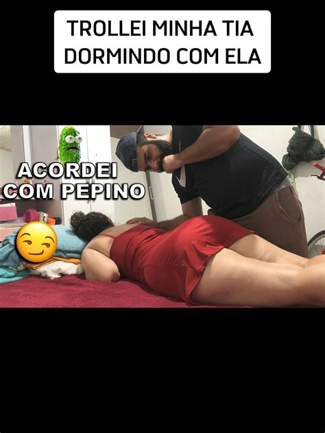 Trolagem Com Minha Tia Vídeo Divertido E Engraçado Tiktok